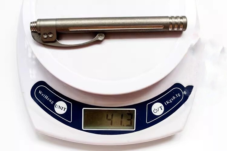 EDC Titanium Alloy Mini Pen Ballpoint With Writing Multi-functiona Pen ...