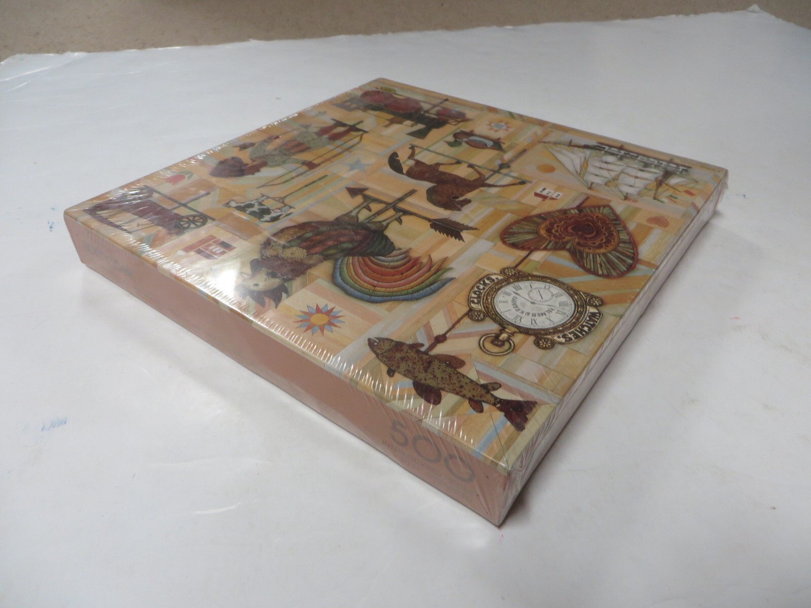 Springbok 500 Jigsaw Puzzle Weathervanes Vtg 1987 Hallmark Schneeberg ...