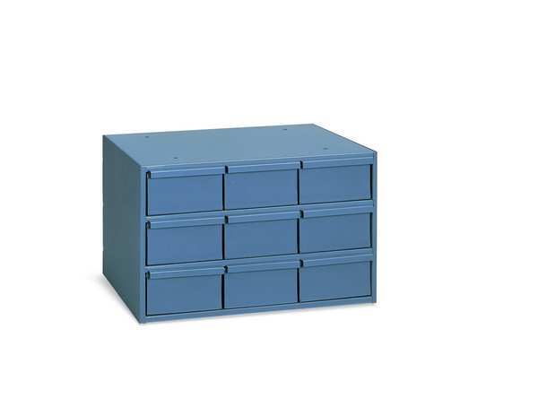 Durham Mfg 004-95 Drawer Bin Cabinet With 9 Drawers, Prime Cold Rolled ...