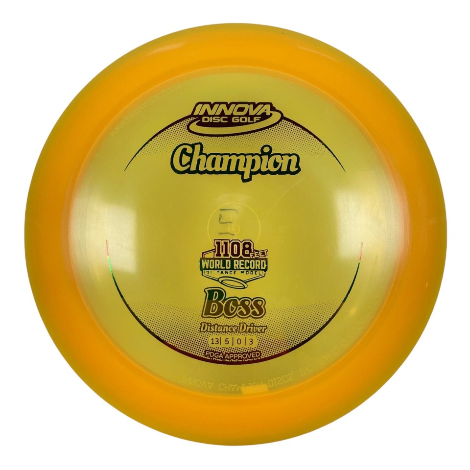 Boss | Champion | Orange/Rasta 171g | eBay