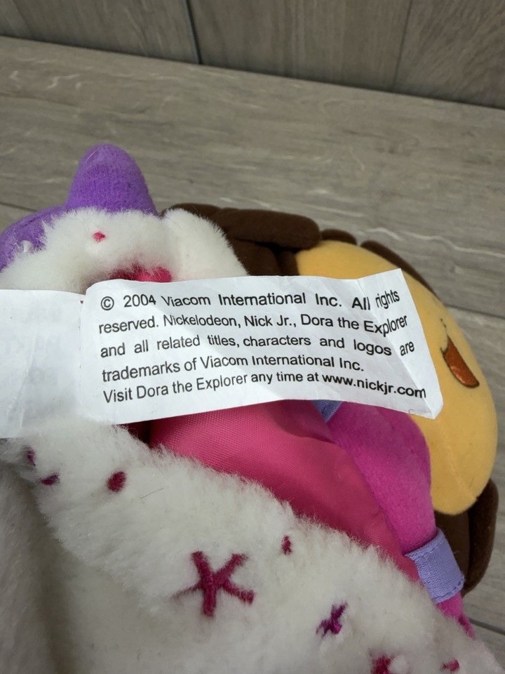 2004 Nick Jr Dora The Explorer Plush Head Christmas Stocking & VTG ...