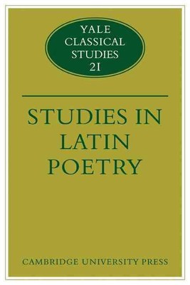 Studies in Latin Poetry by Christopher M. Dawson (English) Paperback ...
