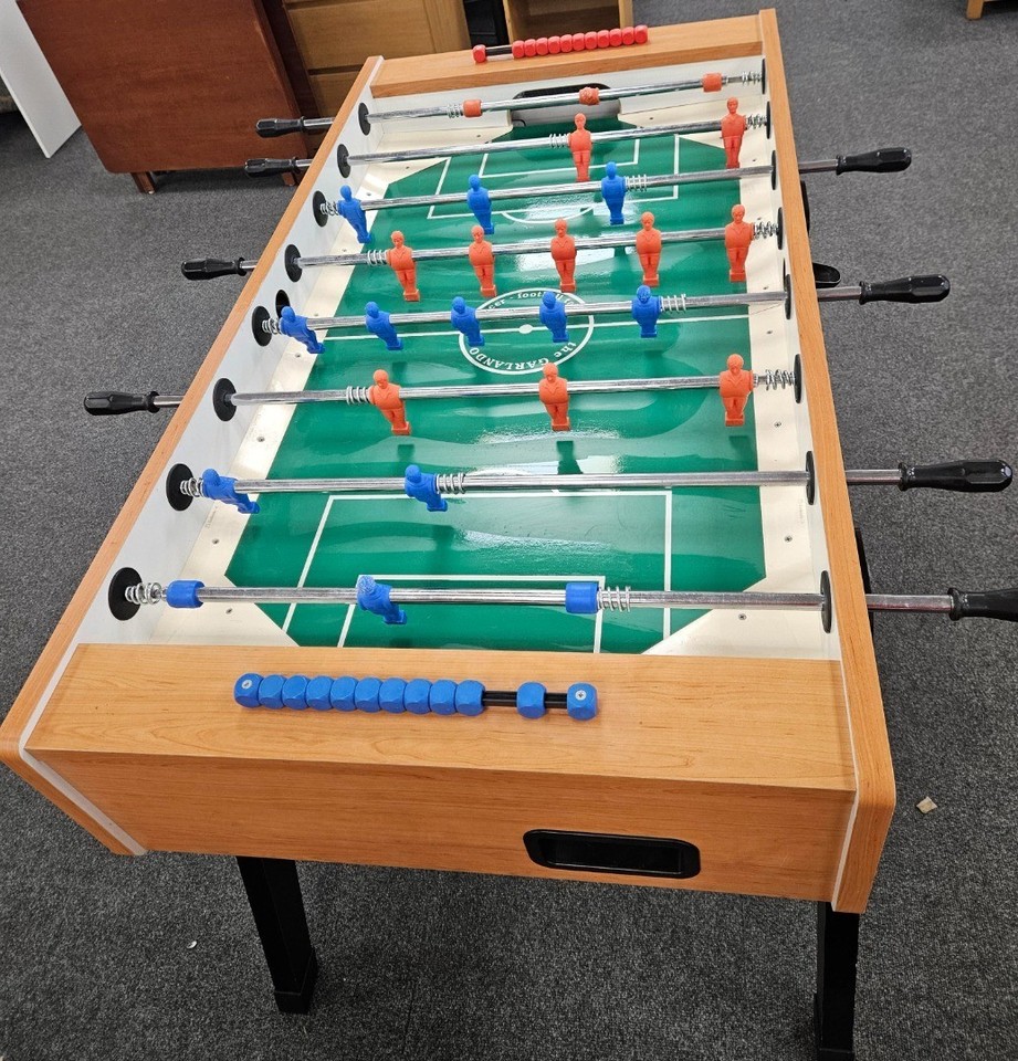 Garlando G2000 Oakwood Stylish Football Table CS SB1 | eBay UK