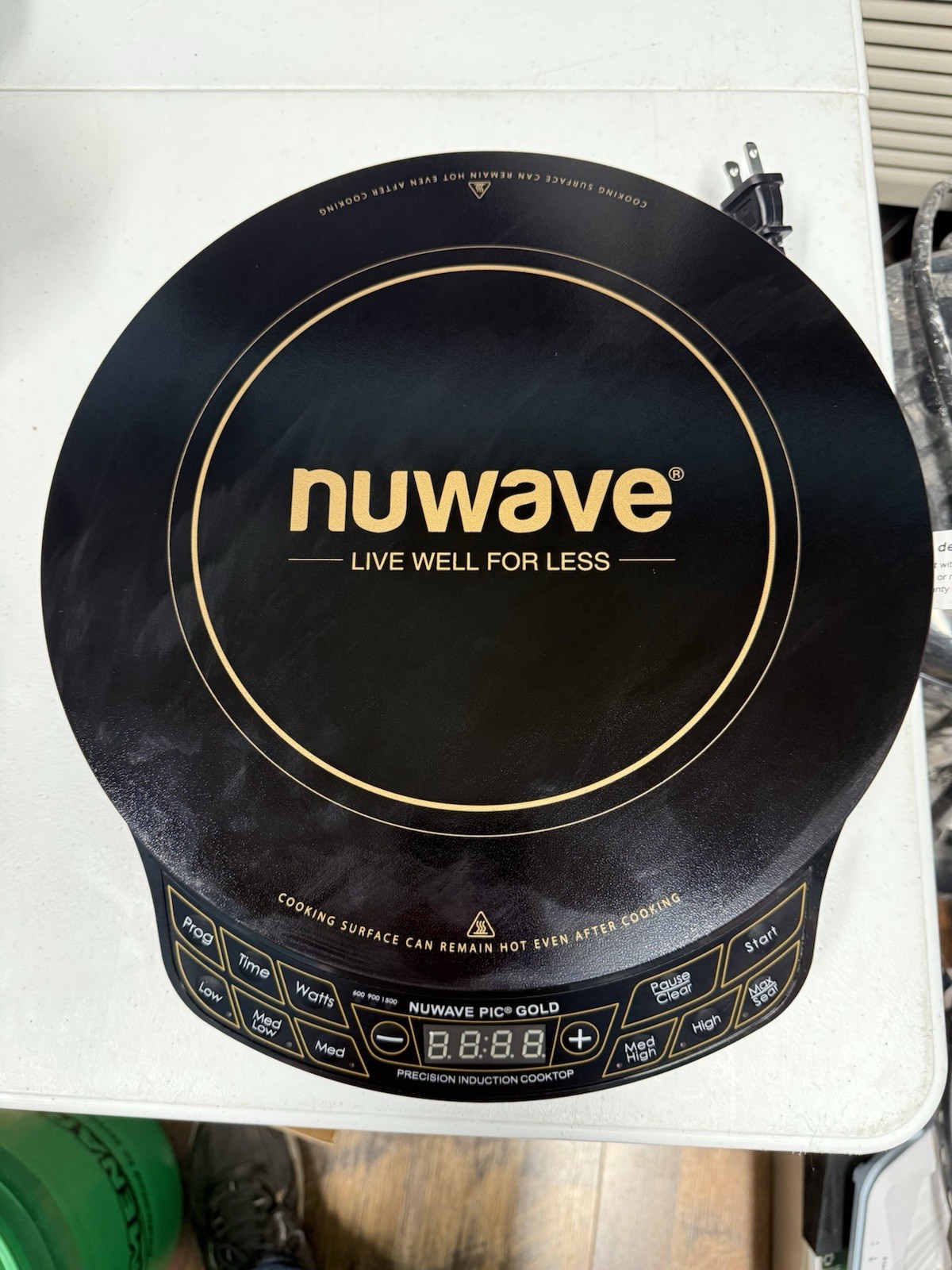 Nuwave Pic Gold Portable Precision Induction Cooktop Model 30211 | eBay