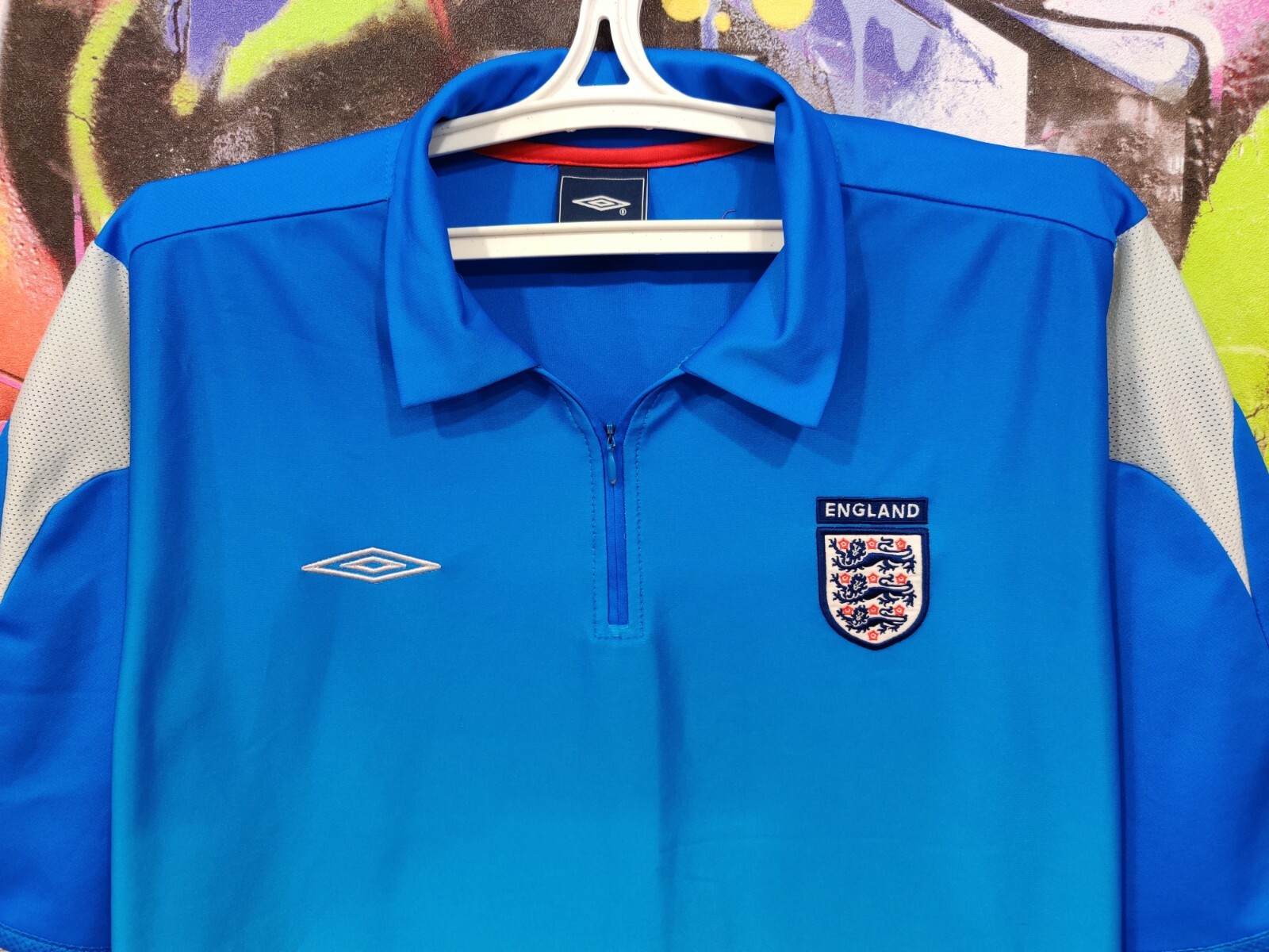 England Soccer National Team Football Shirt Jersey Top Vintage Old ...