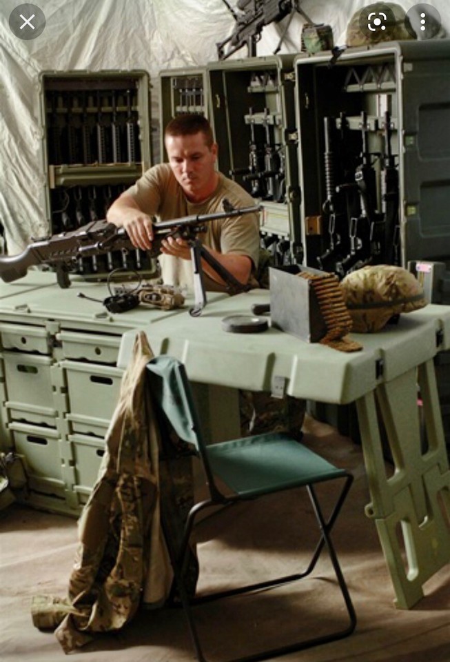 Pelican/Hardigg Military Mobile Office Field Desk OD Green "NEW" | eBay