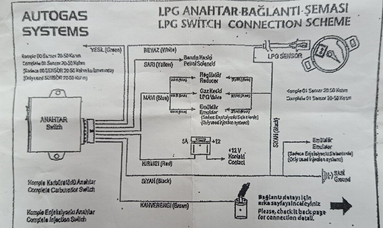 Gas LPG FUEL petrol Switch for carburetted cars and forklifts | eBay