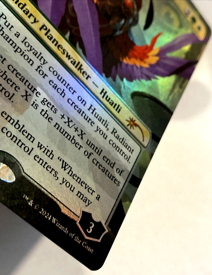 MTG Huatli, Radiant Champion RAINBOW FOIL Secret Lair 1699 NM | eBay