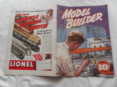 MODEL BUILDER Magazine-JANUARY,1938 | eBay