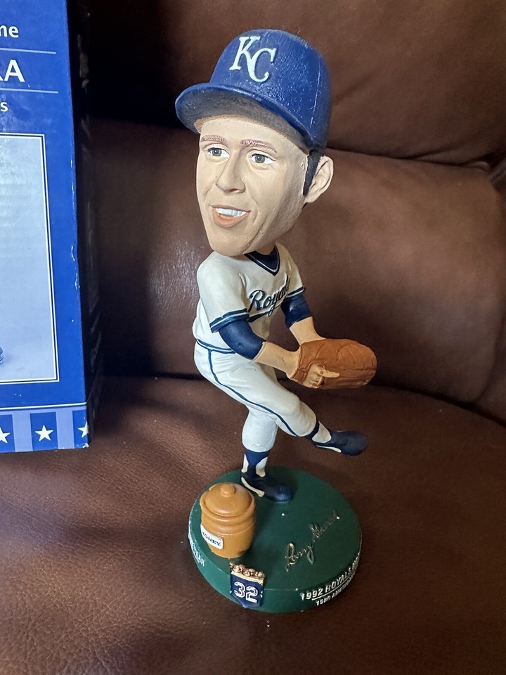 Vintage Larry Gura Bobblehead Kansas City Royals with Box | eBay