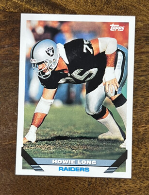 1993 Topps #550 Howie Long Oakland Raiders | eBay