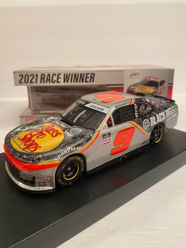 NASCAR 2021 NOAH GRAGSON #9 BASS PRO SHOPS RICHMOND WIN 1/24 XFINITY ...