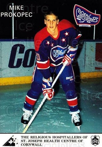 1991-92 Cornwall Royals #17 Mike Prokopec | eBay
