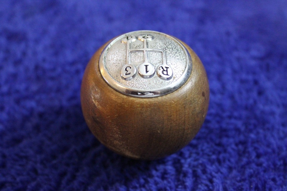 Wood 4 Speed Gear Shift Knob Handle Accessory Knob Manual Floor Hot Rod ...