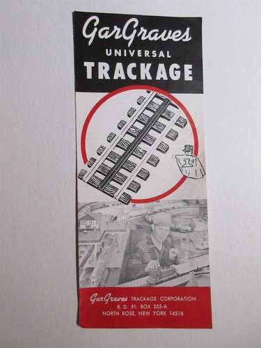 Gargraves Universal Flexible Trackage North Rose NY Brochure | eBay