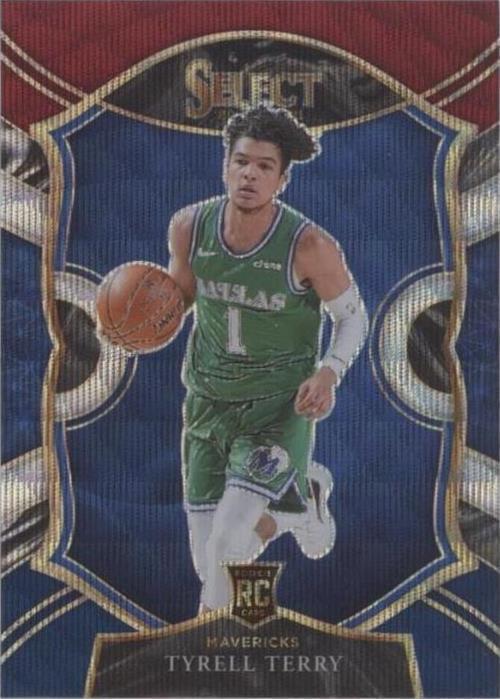 2020-21 Panini Select - Concourse Tyrell Terry #91 Tri-Color Prizm (RC ...
