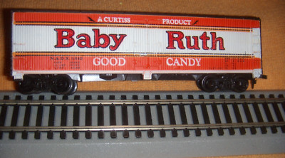 HO Scale "Baby Ruth" NADX 5342 40' Foot Reefer Box Car 6" long | eBay