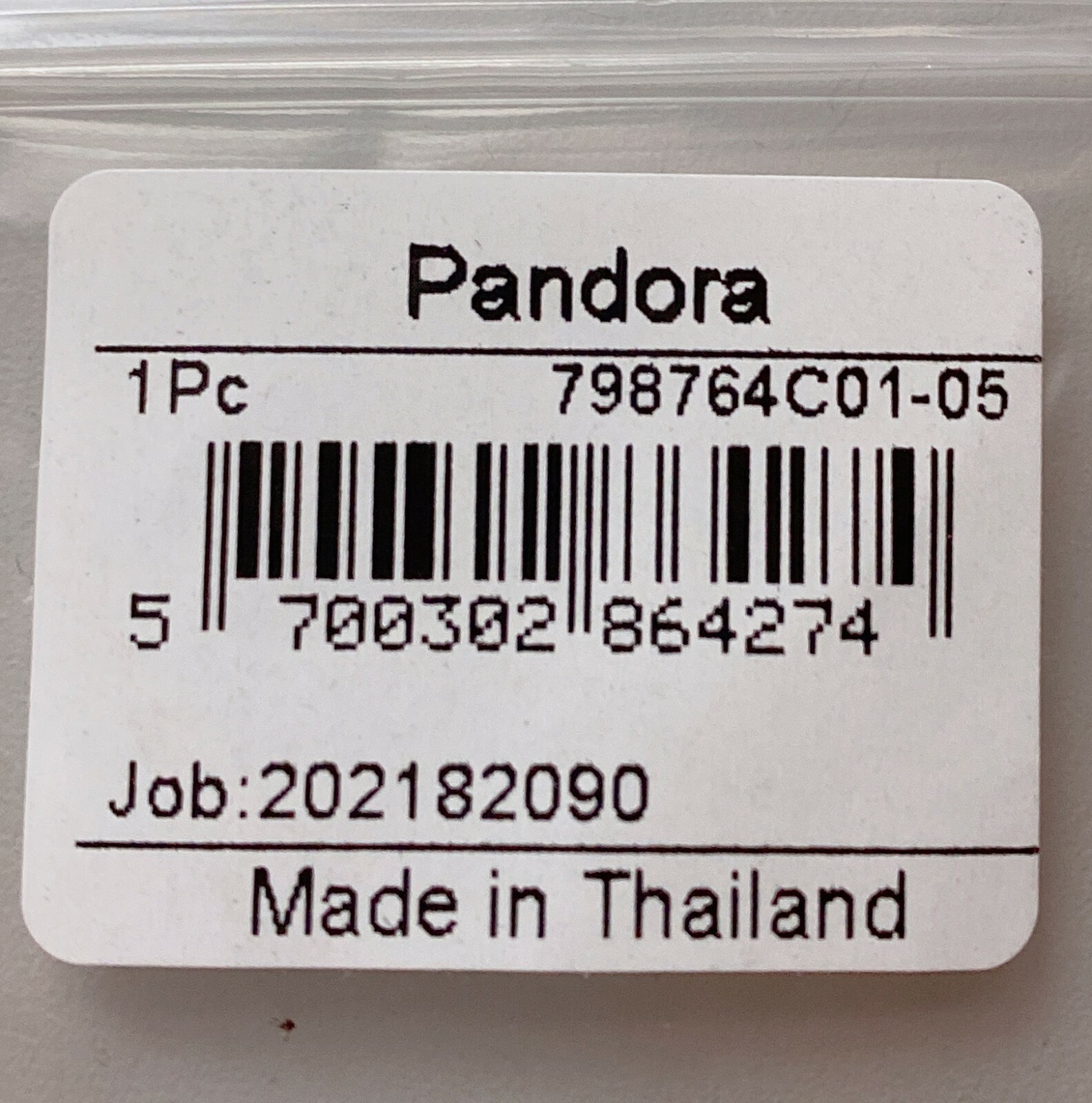 NEW 100% Authentic PANDORA 925 Silver Daisy Flower Safety Chain Charm ...