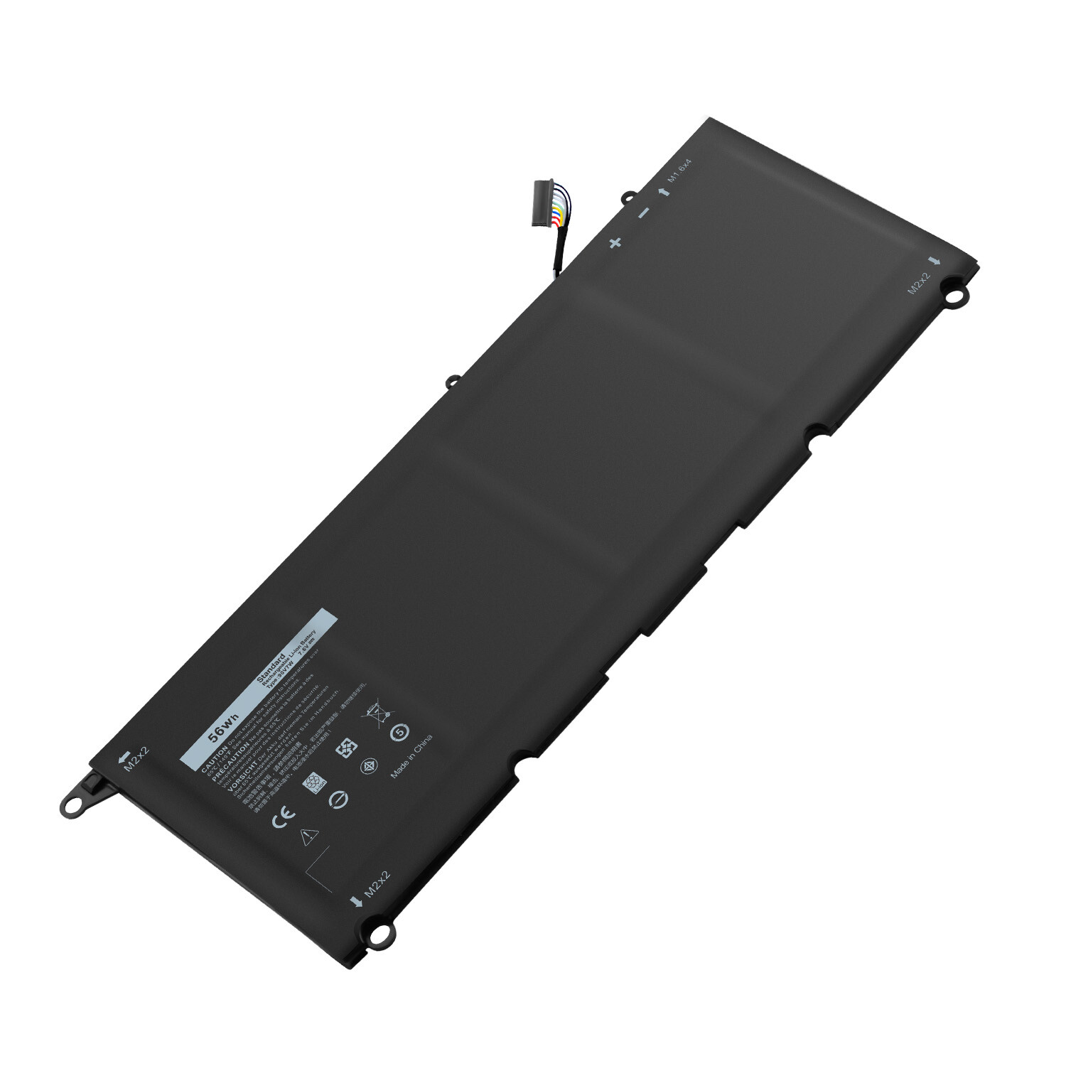 56Wh JD25G Laptop Battery For Dell XPS 13 9343 9350 Type 90V7W JHXPY ...