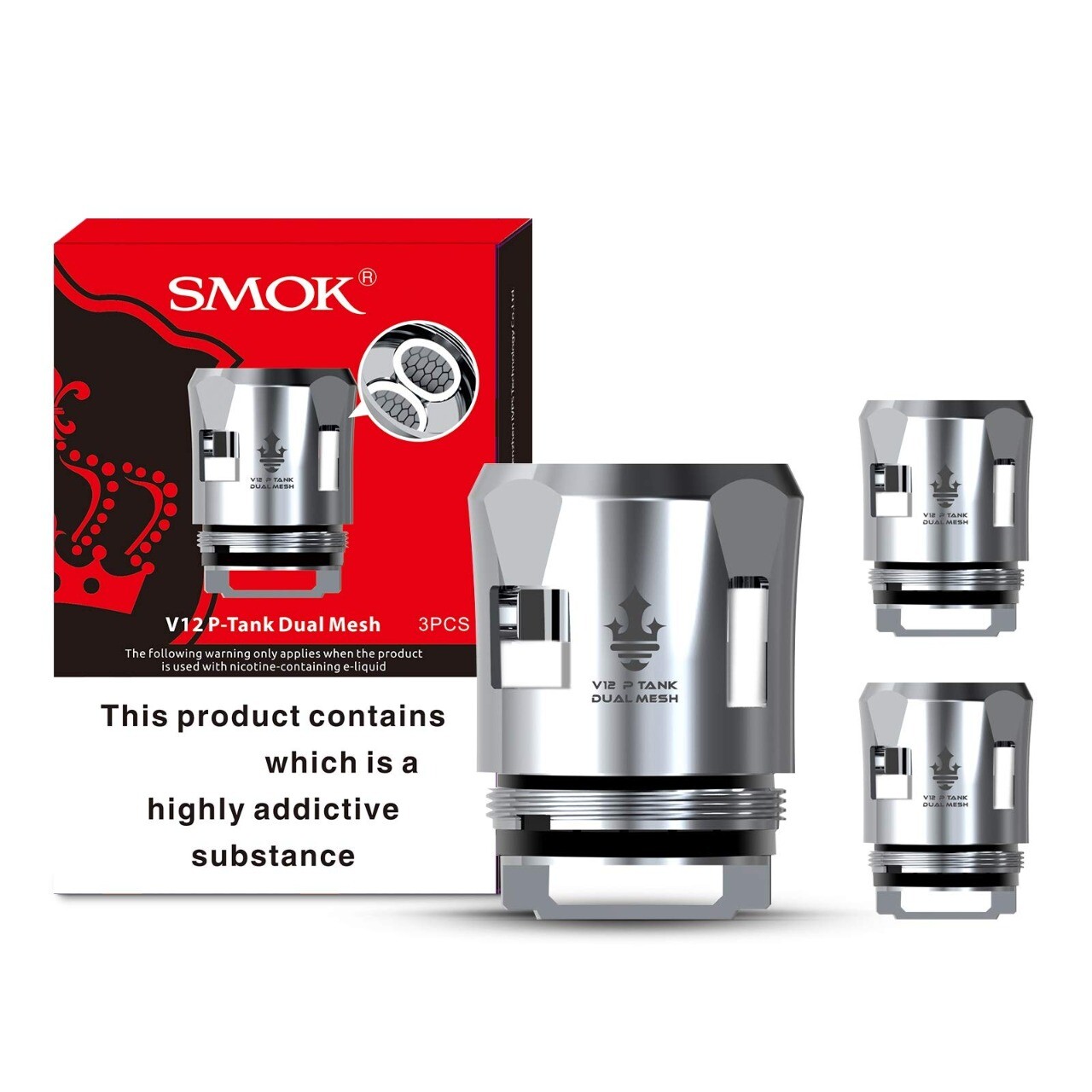 Smok Prince Coils TFV12 M4| Q4 | T10 | Mesh Strip | Max Dual Triple V12 ...