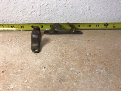 Antique Bronze Boat Line Chocks Pair | eBay