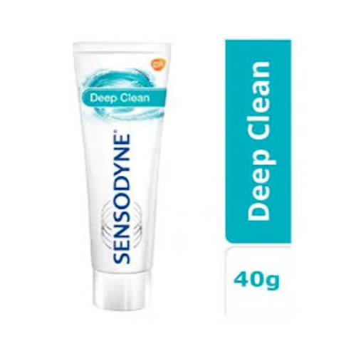 Sensodyne Deep Clean Toothpaste - Daily Sensitive Protection + Healthy ...