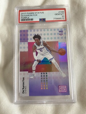 de'aaron fox rookie psa 10 148 | eBay