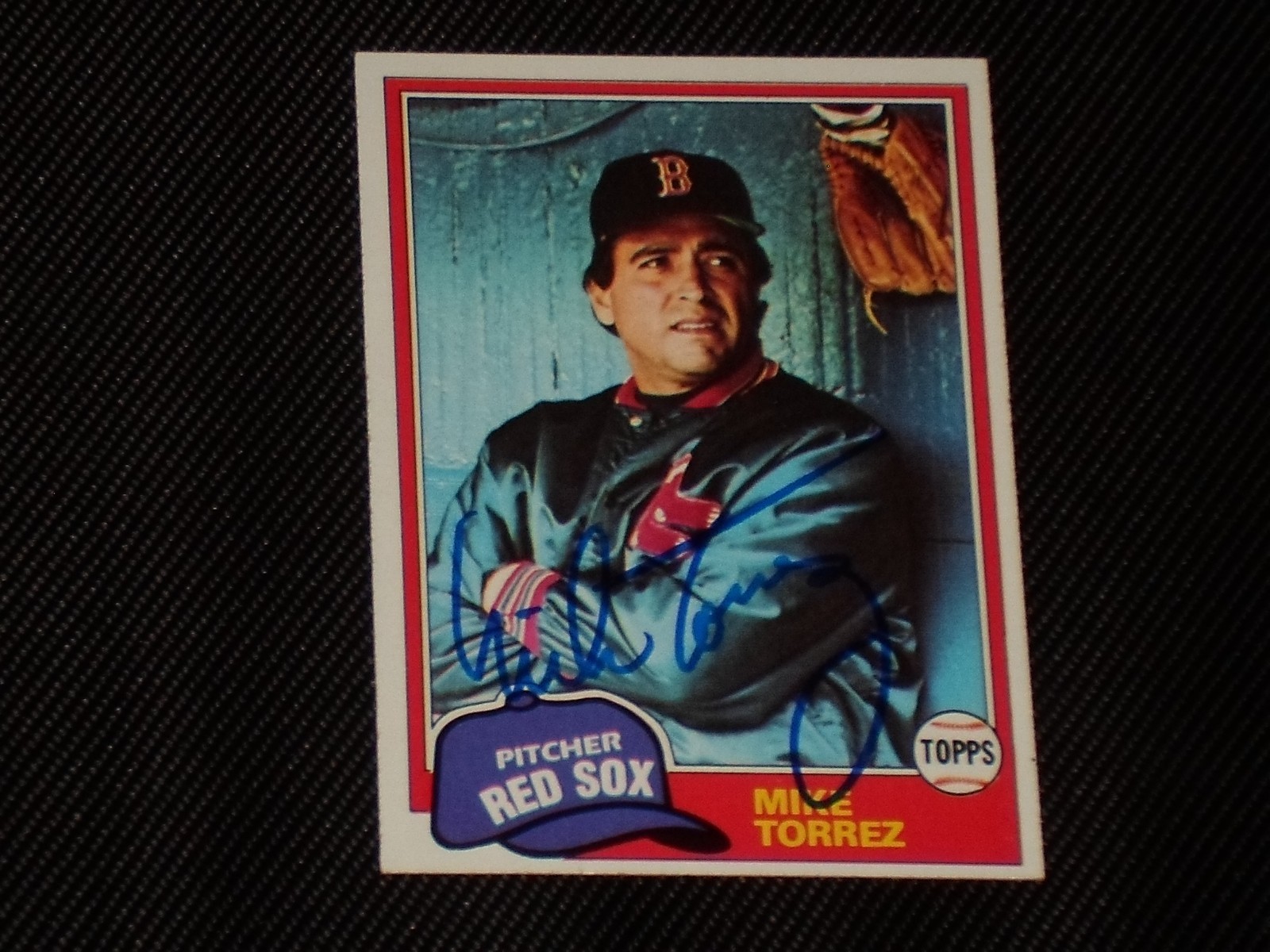 MIKE TORREZ 1981 TOPPS SIGNED AUTOGRAPHED CARD #525 BOSTON RED SOX | eBay