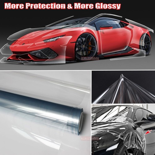 Glossy Invisible Clear Car House Protective Film Vinyl Wrap Tape ...