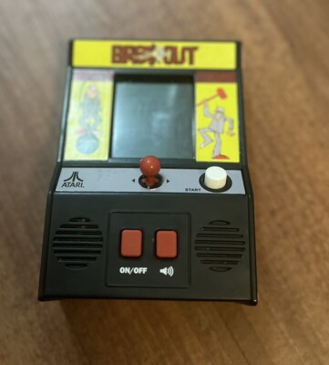 Vintage 1976- ATARI Arcade Classics-Breakout Retro Mini Arcade Game ...