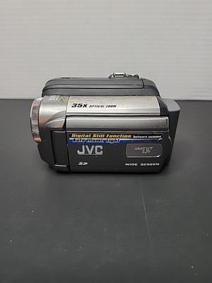 JVC GR-D850U Silver/Gray 35X Optical Zoom 800x Digital Zoom Camcorder ...
