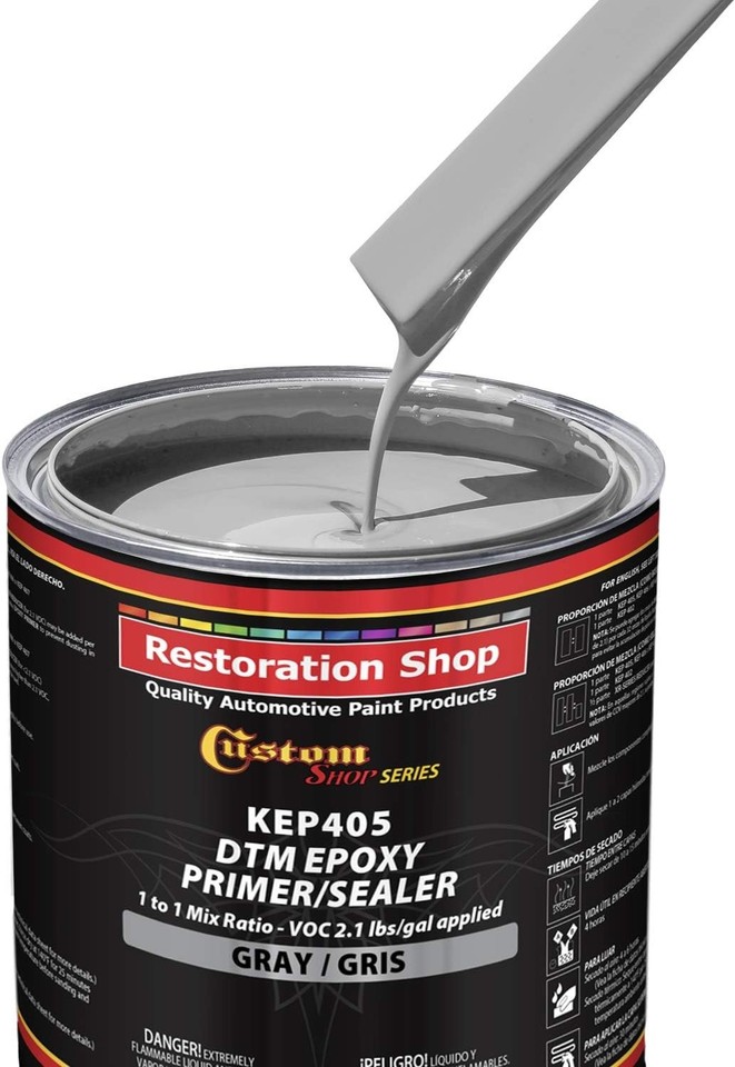 Gray Epoxy Primer Kit for Automotive & Industrial Use | eBay