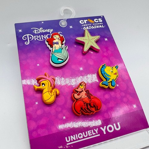 Disney Princess Ariel Crocs Jibbitz Charms Set – Little Mermaid – New ...