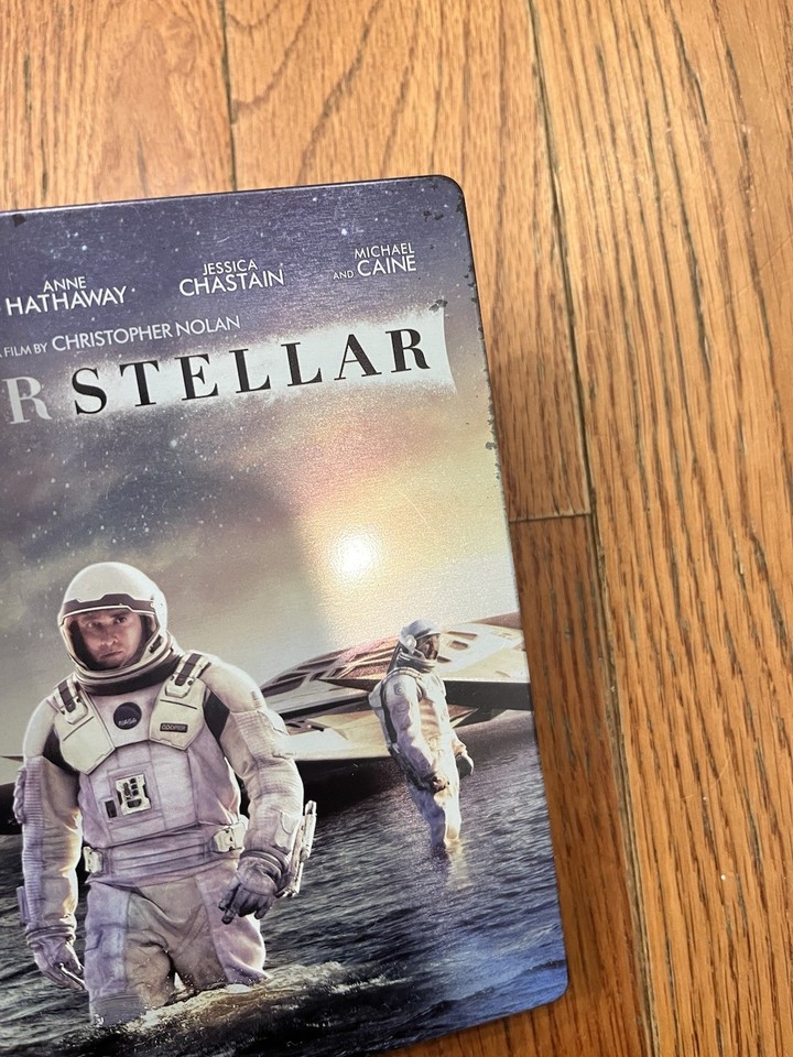Interstellar (2014) Blu Ray + DVD 3-Discs Target Exclusive Steelbook ...