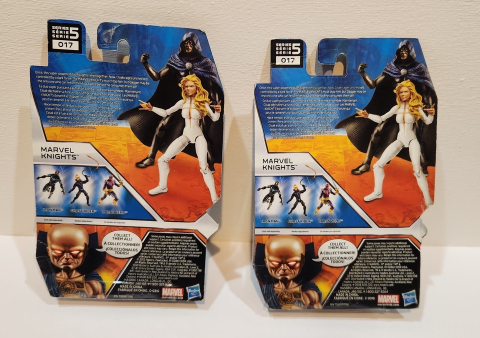 Marvel Universe 3.75" action figures - Cloak and Dagger - NEW! | eBay
