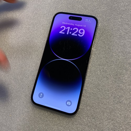 Apple iPhone 14 Pro - 128GB (Unlocked) WORKS GREAT - Scratches- OEM ...