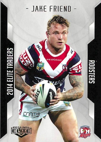 2014 SYDNEY ROOSTERS NRL Card JAKE FRIEND Elite | eBay Australia