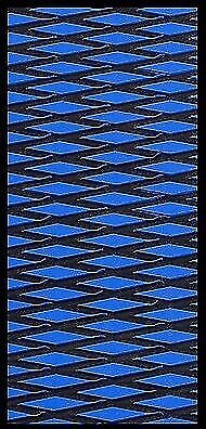 Hydro-Turf Sheet SHT40CD-2T 2Tone Boating ROYAL BLUE ON BLACK CUT ...