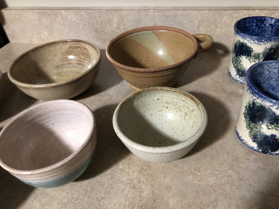 Vintage Lot Of Marked Pottery 8 Pieces Genuine Excellent Condition | eBay