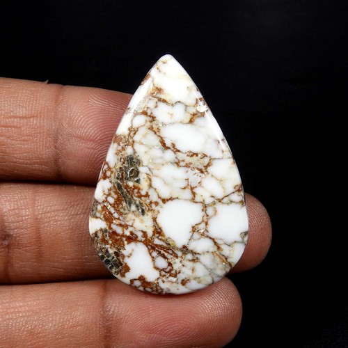 Brown Wild Horse Jasper Magnesite Cabochon Pear Natural Gemstone 44 Cts ...