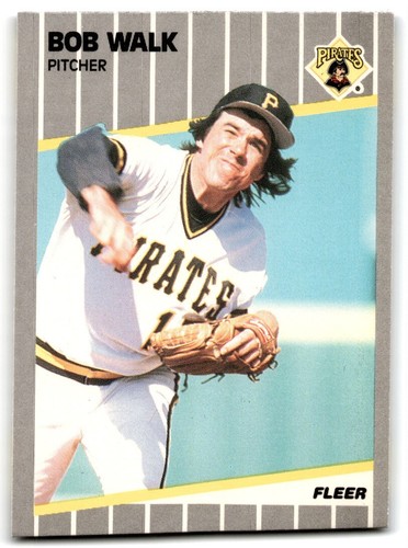 1989 Fleer Bob Walk Pittsburgh Pirates #223 | eBay