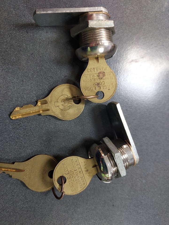 Vintage Eagle Lock co. Key and Lock A36A About 7/8" | eBay