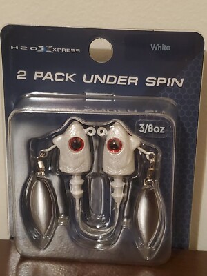 H2O Xpress Under Spin 2 Pack - 3/8oz - White | eBay