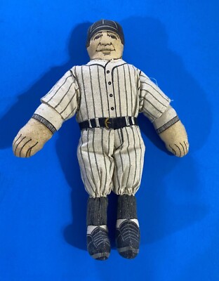 Vtg Hallmark Cloth 6.5" Babe Ruth Doll 1979 Famous Americans | eBay