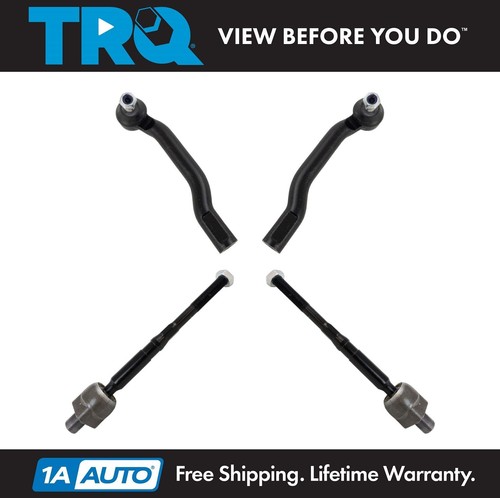 TRQ Inner and Outer Tie Rod Set For 2011-2017 Nissan Juke 2011-2012 ...