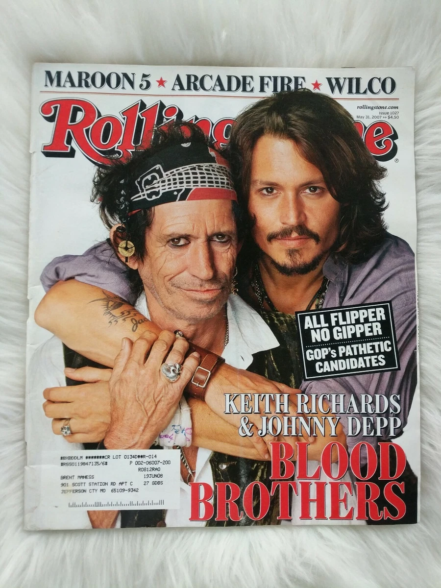 Johnny Depp Keith Richards