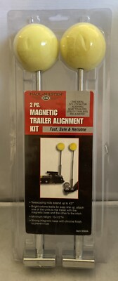 Haul-Master 2 Piece Magnetic Trailer Alignment Kit Telescoping Rods 43 ...