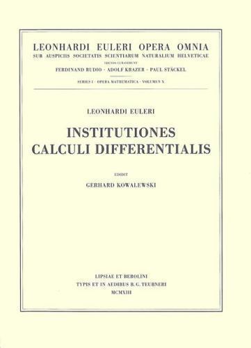 Leonhard Euler, Opera Omnia Ser.: Introductio in Analysin Infinitorum ...