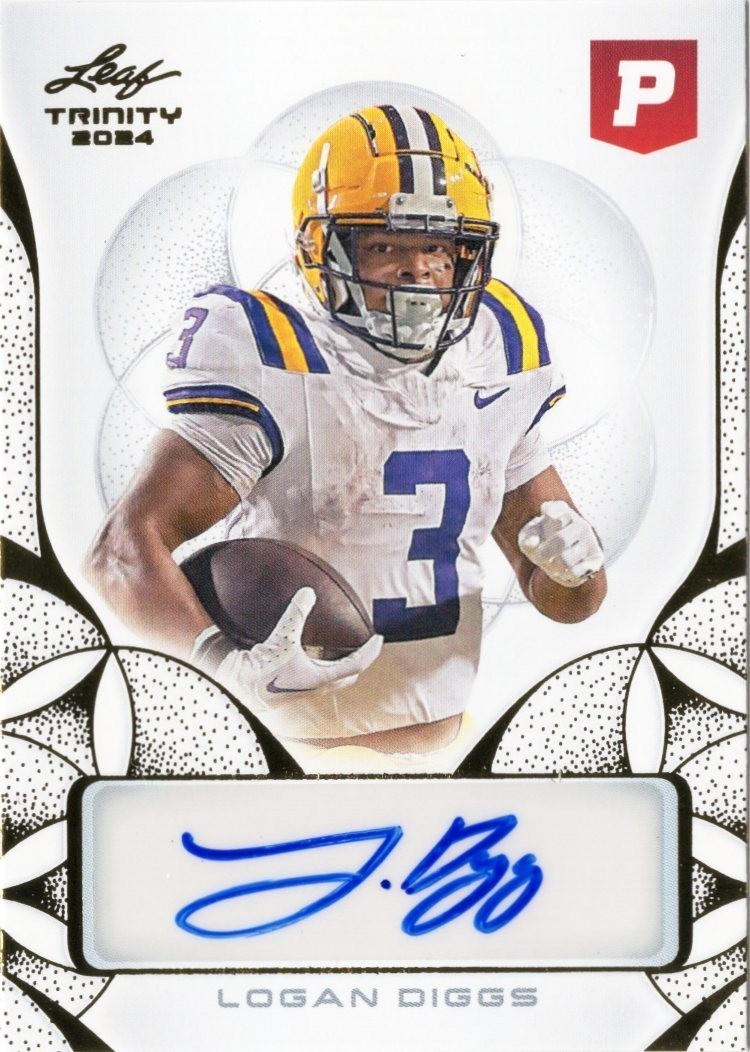 2024 Leaf Trinity Pristine Auction - Autographs Logan Diggs #BA-LD1 (AU ...