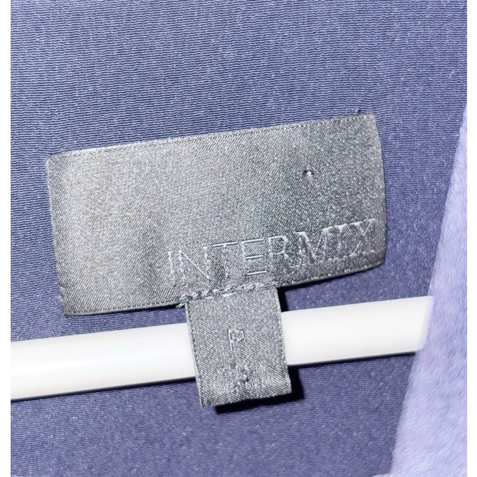 Intermix Nena Bell Sleeve Plunge V Neck Blouse EUC Size P = US XS | eBay